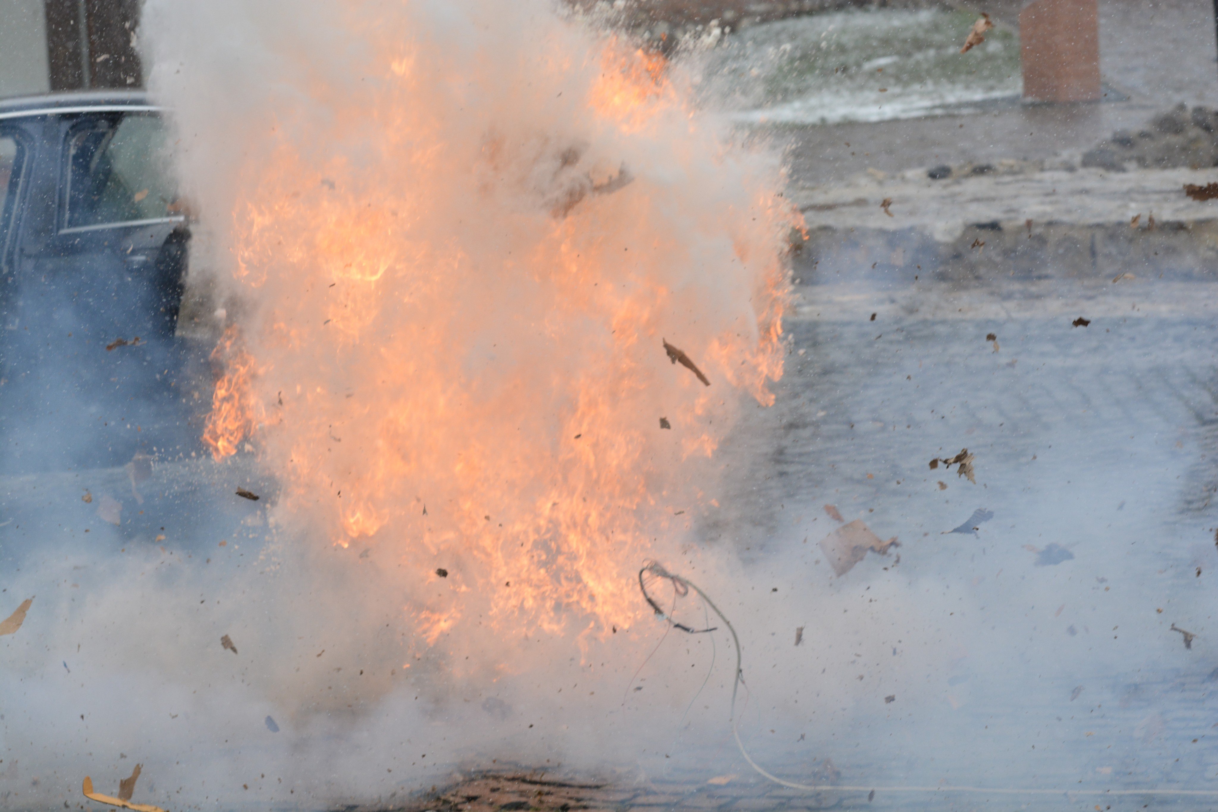 Focuri de armă și explozii de Ziua Poliției Române, în Cetatea Oradea - BIHON