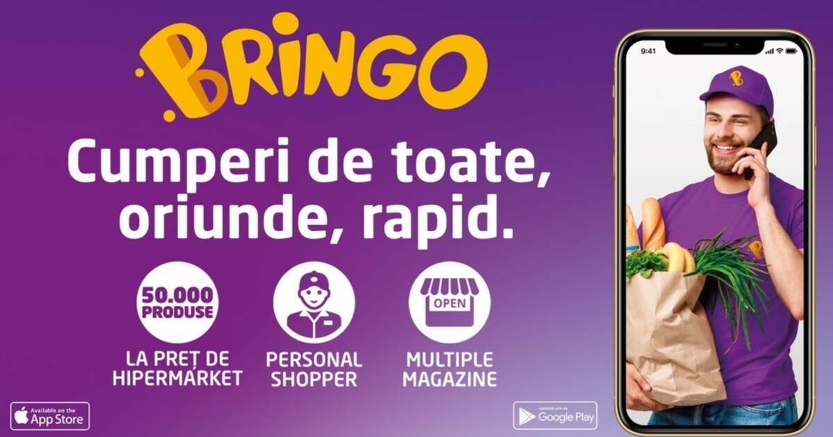 Bringo, cumpărături din Carrefour livrate acasă sau cu ridicare din ...