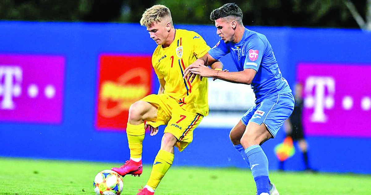 Bihoreanul Claudiu Petrila a debutat la naționala U21 - BIHON