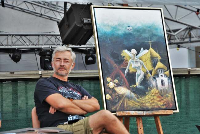 INTERVIU cu actorul orădean Richard Balint: „Eu nu pictez, eu înjur cu ...