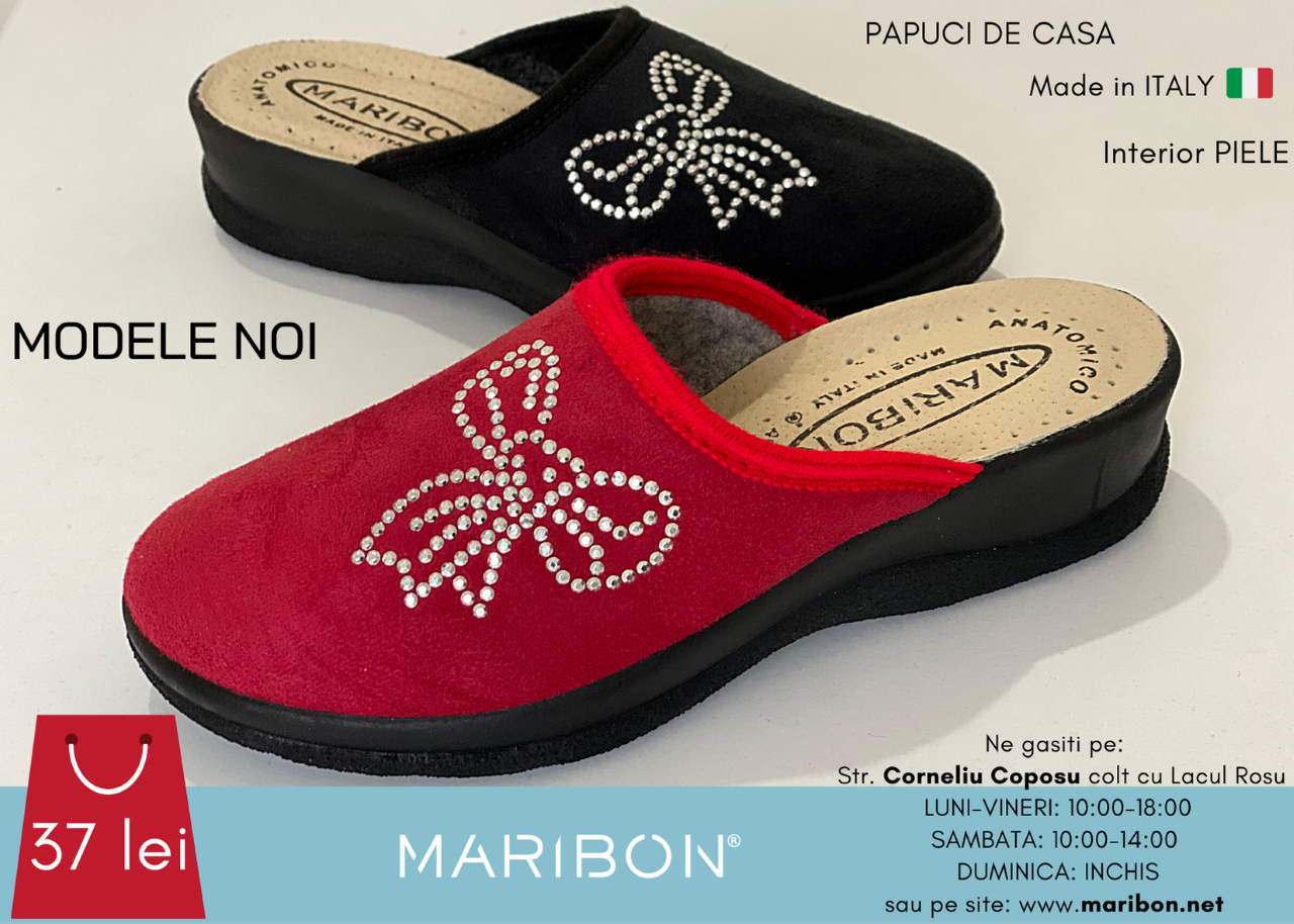 Vremea papucilor de casă este aici! Află depre Maribon şi ofertele sale ...