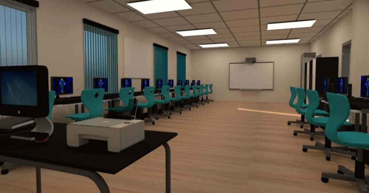 Laborator de informatică realizat cu sprijinul voluntarilor - BIHON