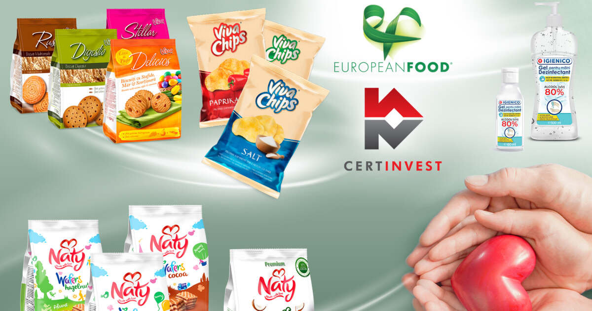 Grupul European Food și Certinvest, alături de comunitate - BIHON
