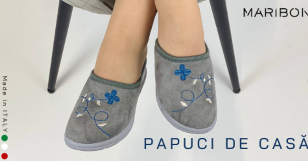 Noua Colecţie – Papuci de casă MARIBON! Papuci de casă de la Maribon ...