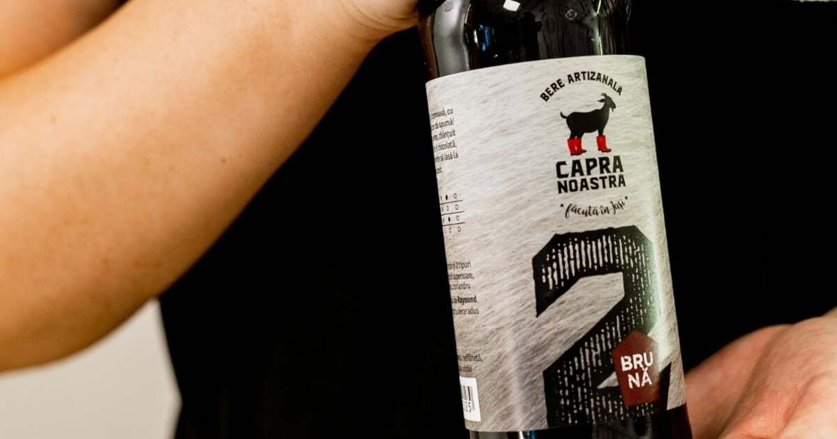 Capra Noastră, singura capră din România, care face bere, nu lapte ...