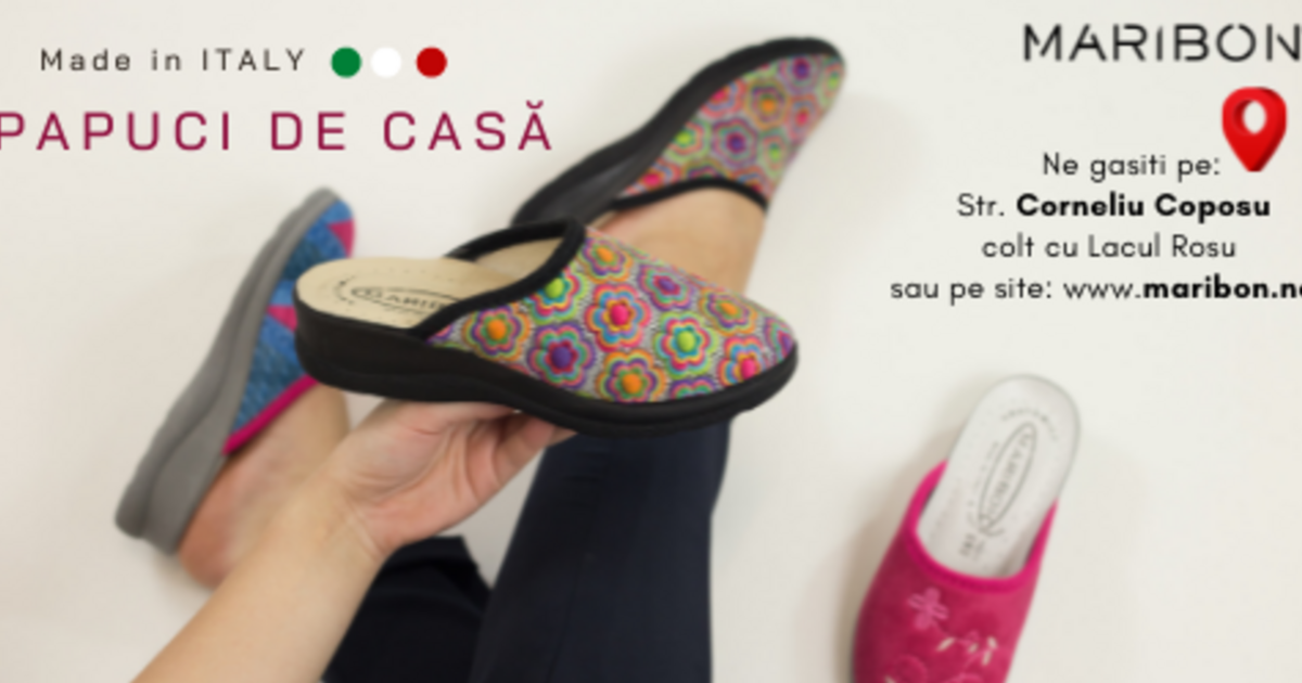 Papuci de casă Made in Italy – MARIBON! - BIHON