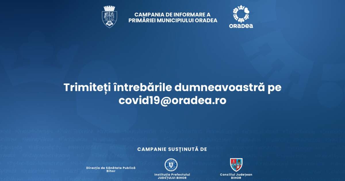 O nouă dezbatere LIVE: „Experiența mea cu COVID-19” - BIHON