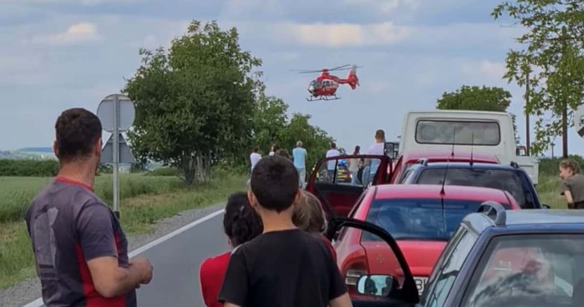 Accident grav pe DN 19E spre Marghita - elicopterul SMURD a intervenit ...