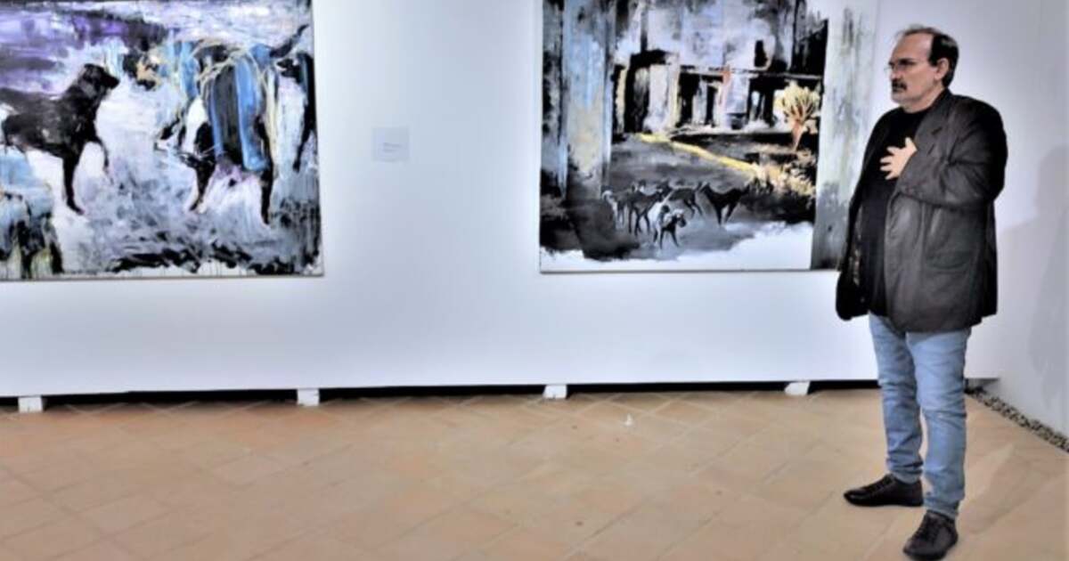 Expoziție personală de pictură a artistului optzecist Ioan Augustin Pop ...