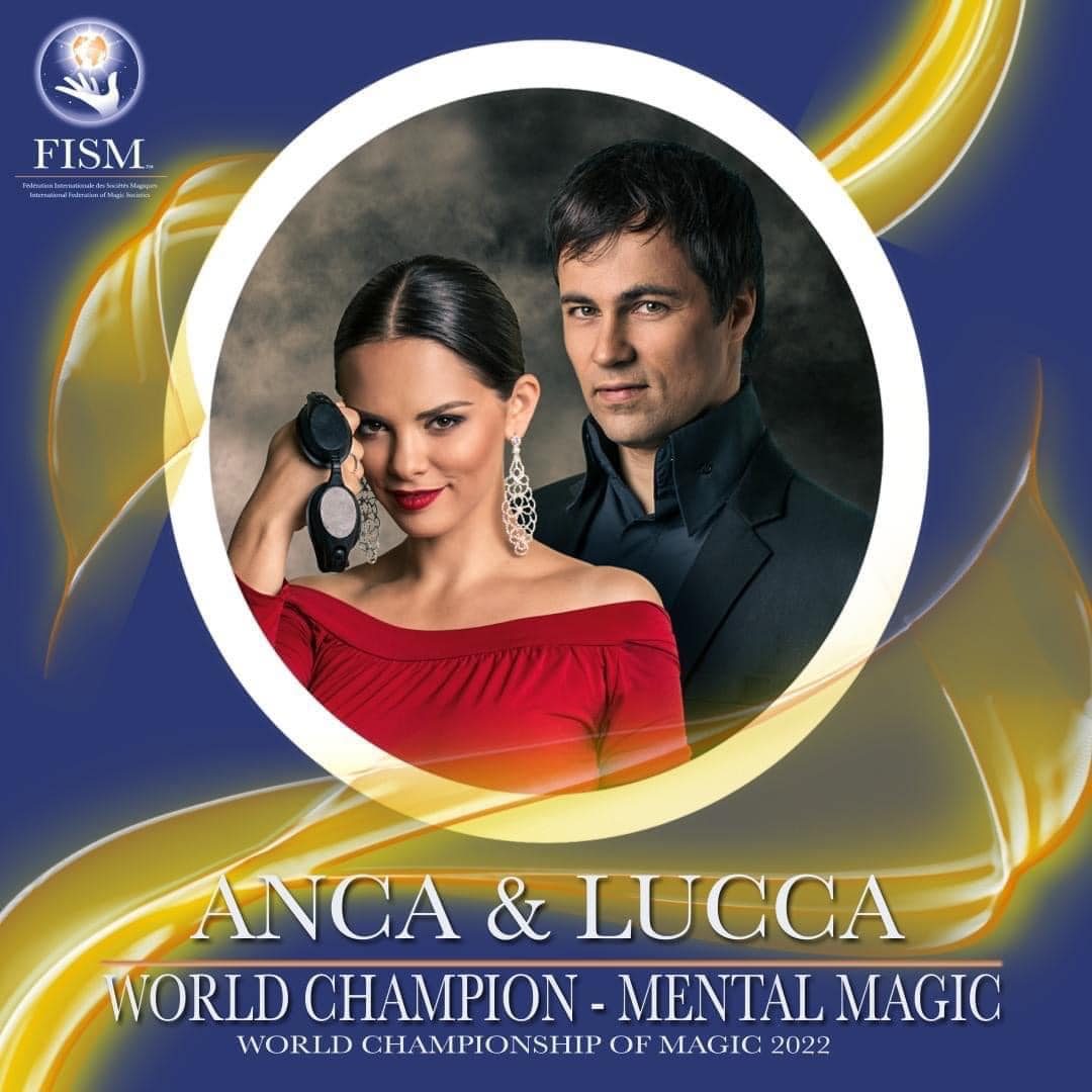 Anca și Lucca Lucian, campioni mondiali la magie mentală - BIHON