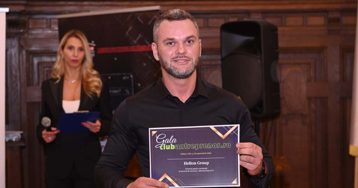 Oradea în Top: Helion Group, distins cu „Premiul Național de Excelență ...