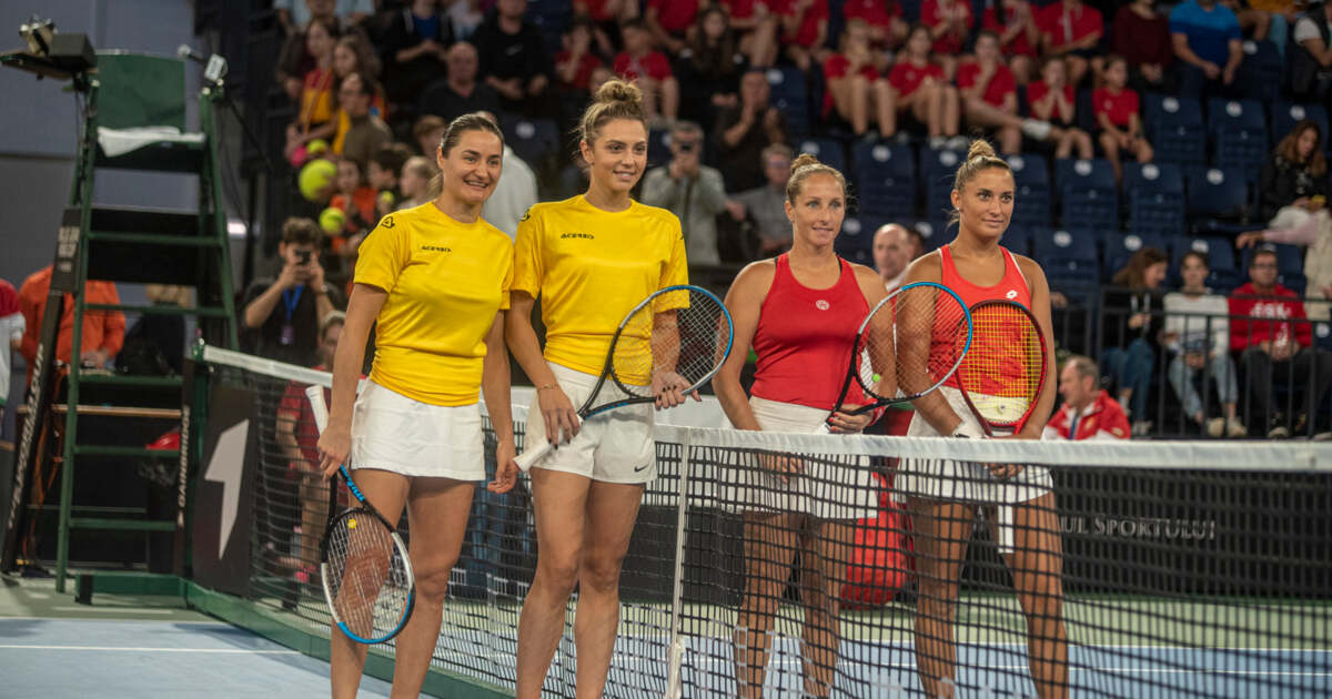 FOTO: Tenis Romania – Ungaria 12.11.2022 - BIHON