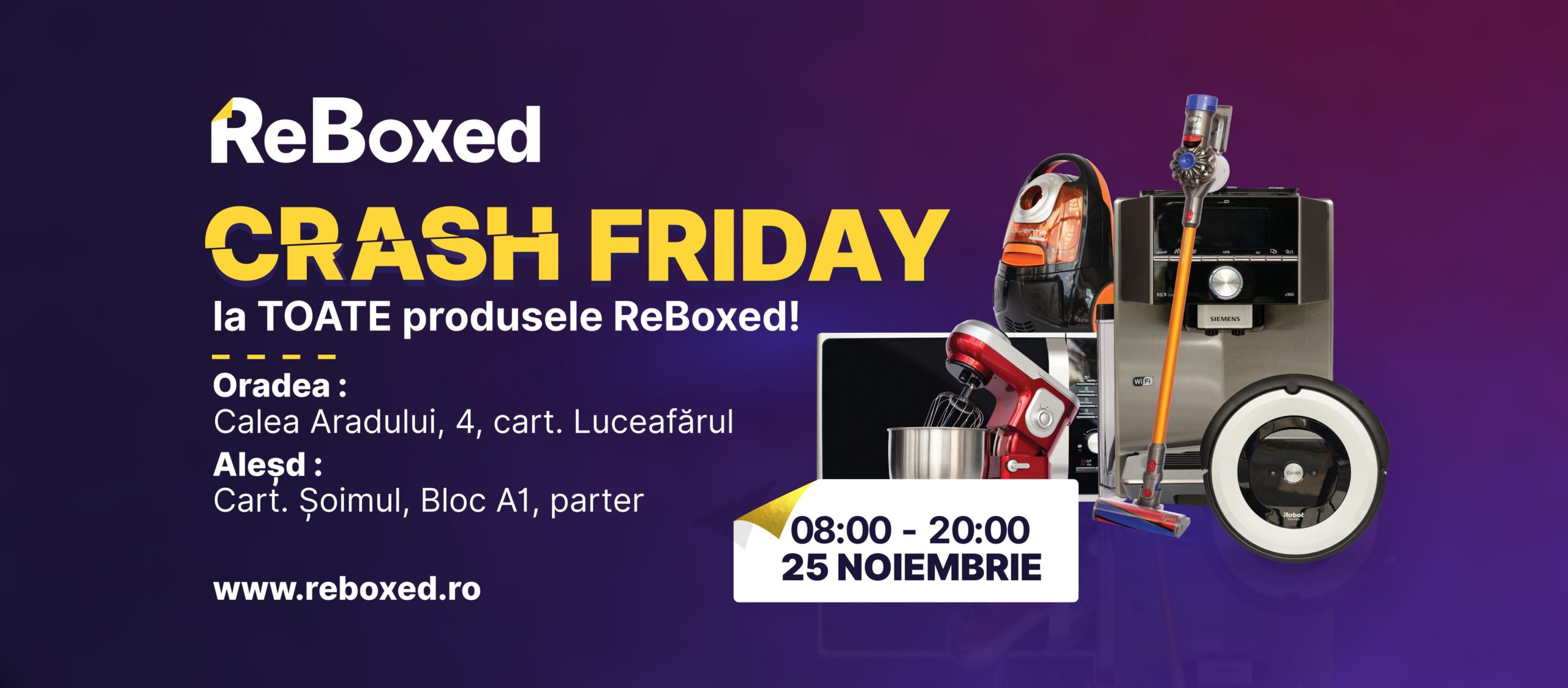 ReBoxed anunță o nouă ediție Crash Friday! - BIHON