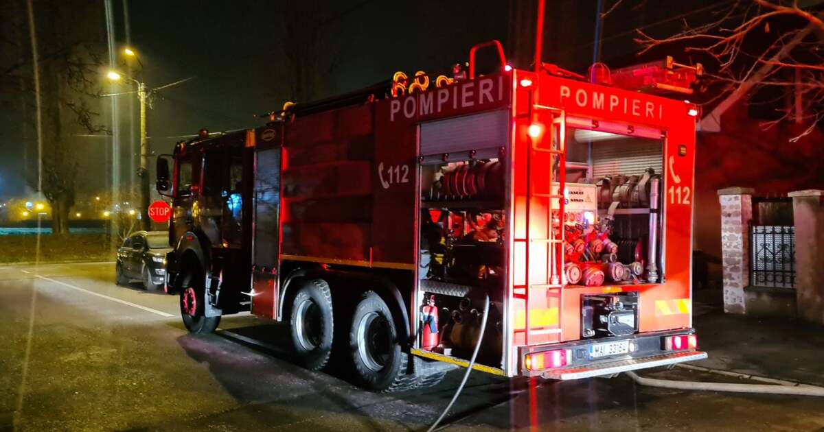 Incendiu în Oradea. Camera centralei termice a unei case din zona ...