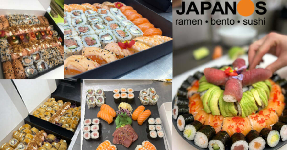 Platouri și torturi cu sushi pentru Anul Nou de la Japanos Oradea ...