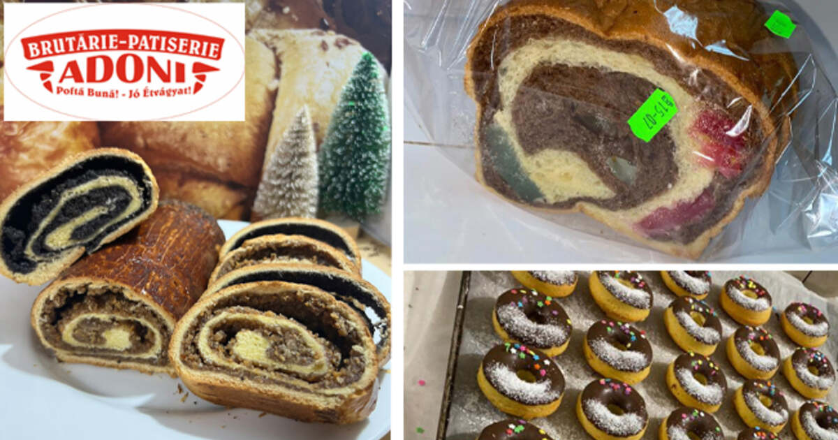 Brutaria-Patiseria Adoni pregătește Baigli de casă și cozonaci ...
