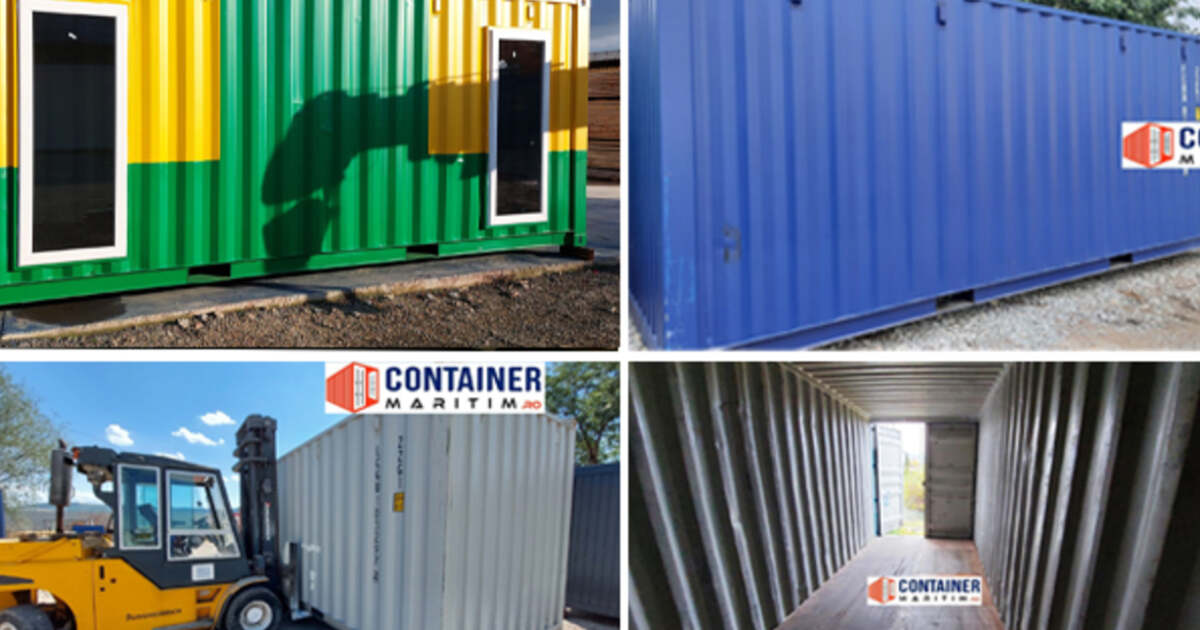Ce sunt containerele maritime și ContainerMaritim.ro, partenerul tău de ...