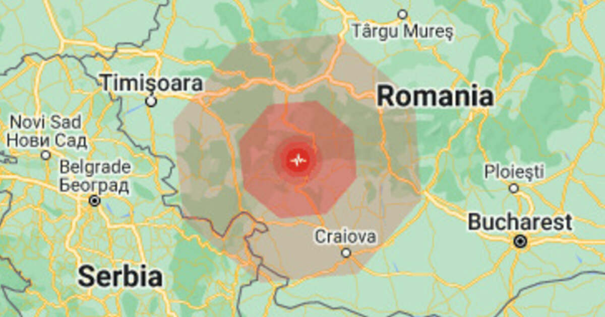 Cutremur cu magnitudinea 5.7 pe pe scara Richter în sudul României! S ...