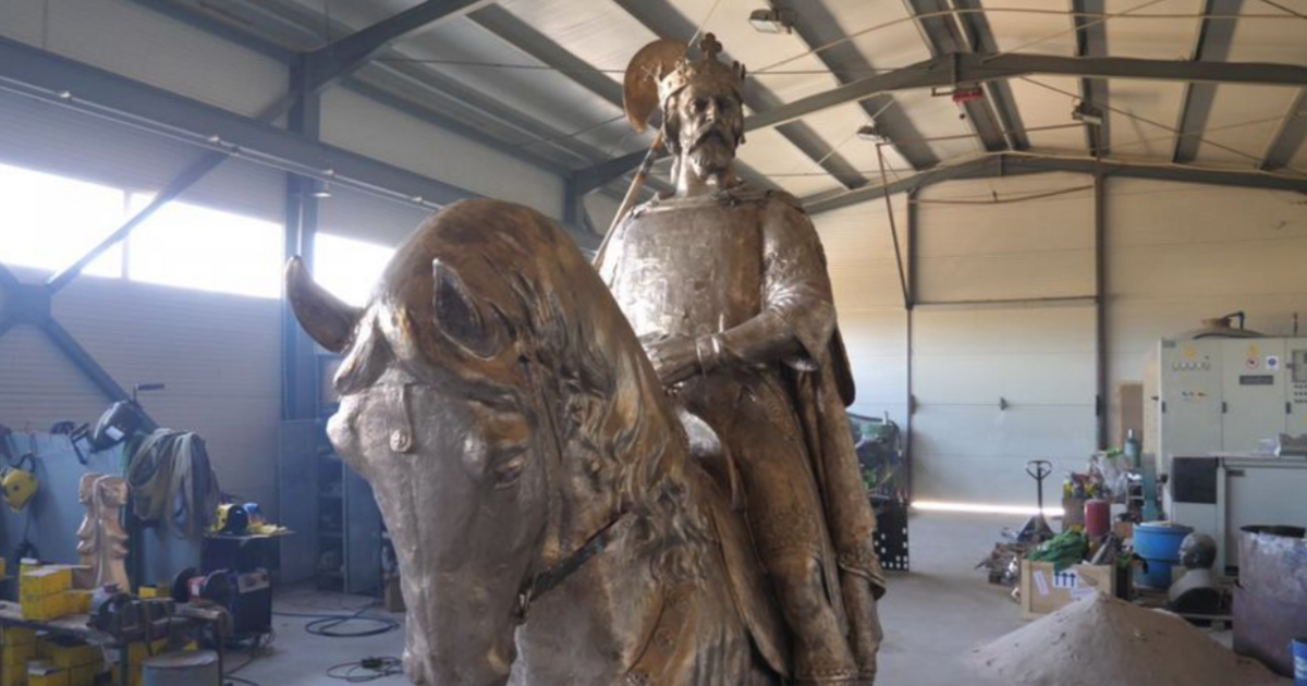 Statuia Sf. Ladislau va fi amplasată anul acesta în Cetatea Oradea - BIHON