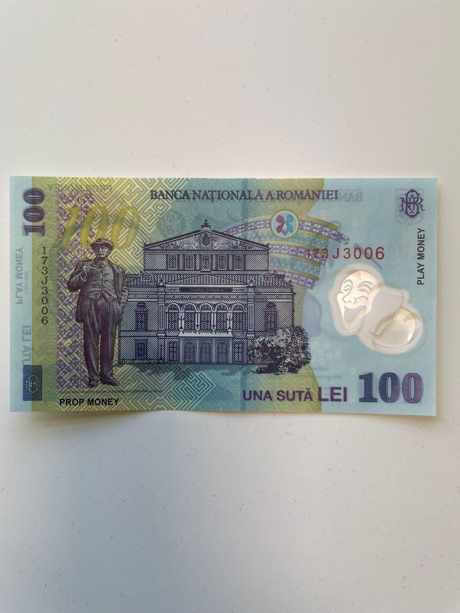 FOTO: Un curier a fost plătit cu bani de jucărie, 01.02.2023 - BIHON