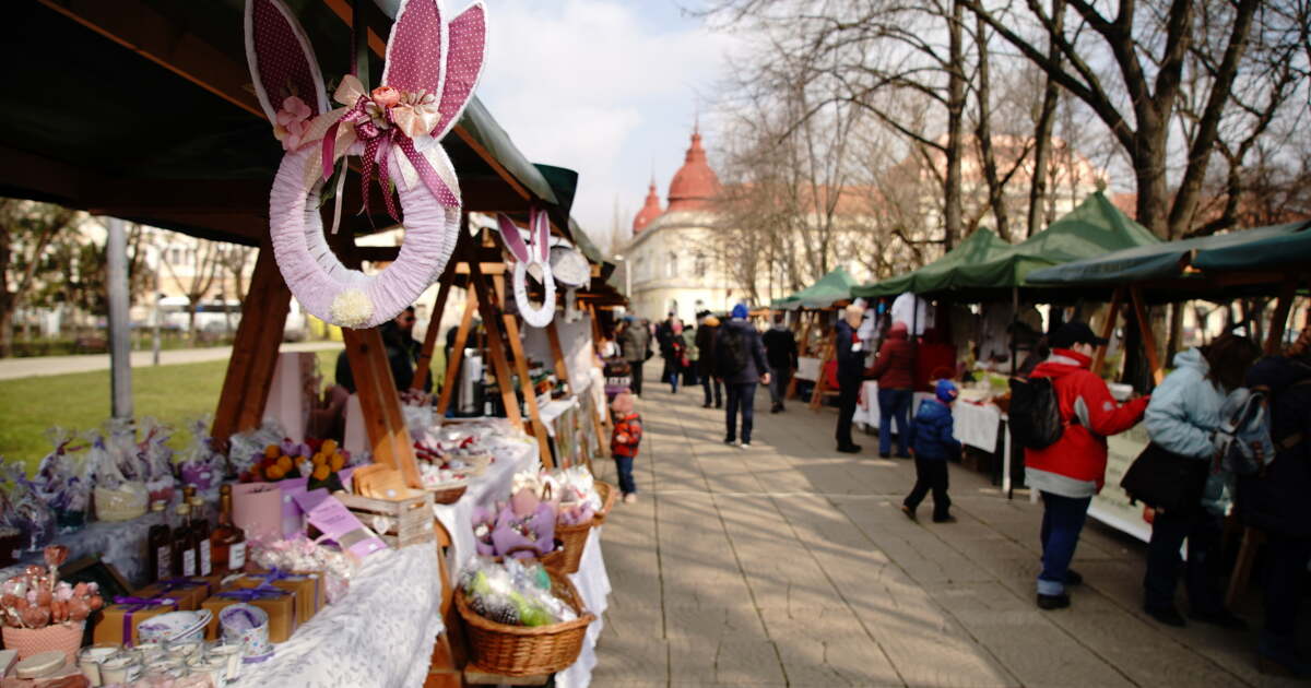 Târg de produse locale tradiționale, în Parcul 1 Decembrie din Oradea ...