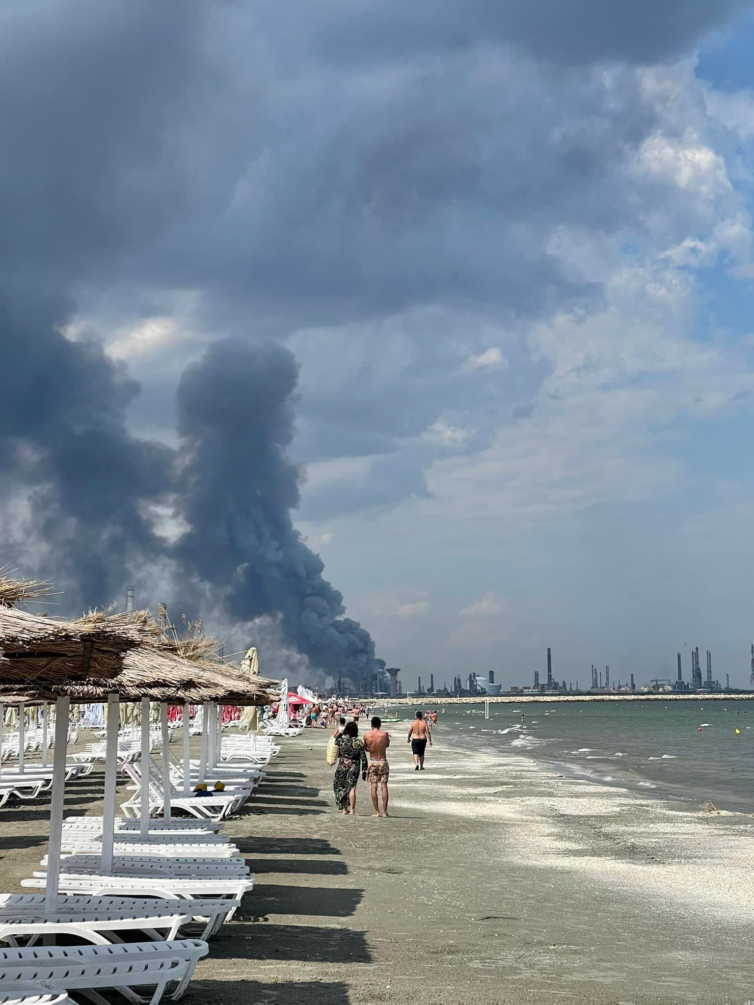 S-a aprins Rafinăria Petromidia, din Năvodari - BIHON