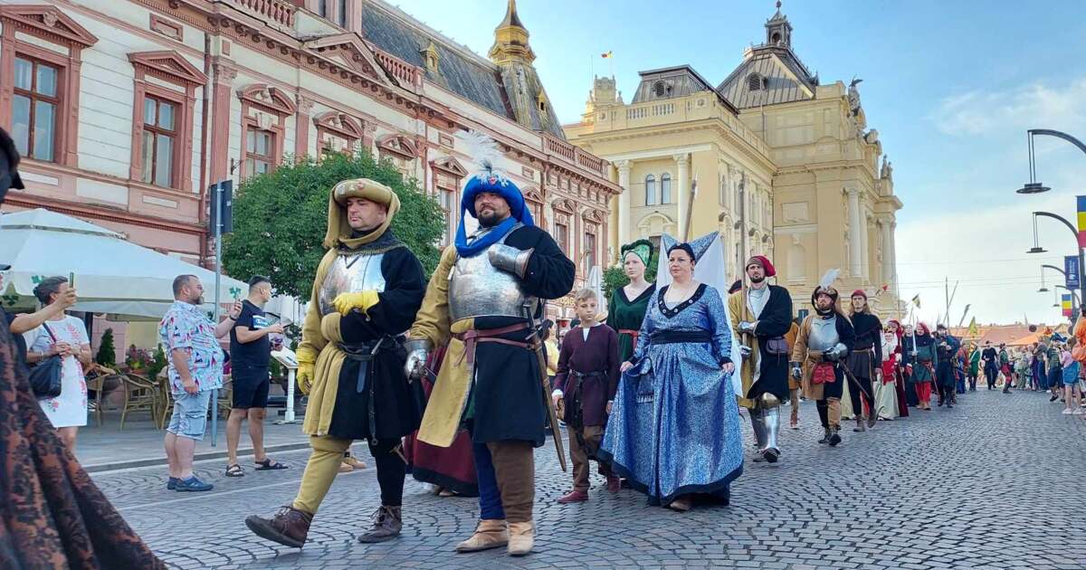 Povestea medievală orădeană a început! În weekend: turnir, jocuri ...