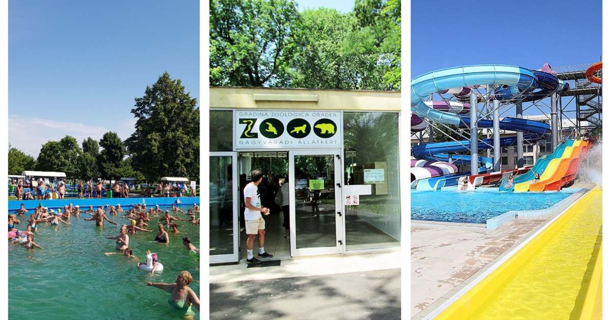 Grădina Zoo Oradea, Ștrandul Ioșia dar și Aquapark-ul Nymphaea sunt ...