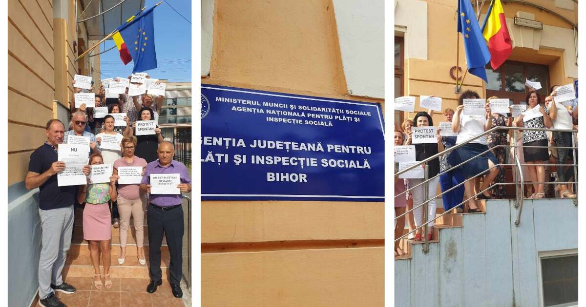 Protest spontan la AJPIS Bihor. Ce i-a determinat să protesteze - BIHON