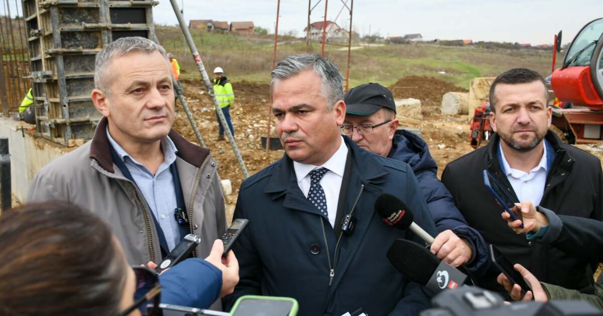 Ministrul Dezvoltării pe șantierul inelului metropolitan al Oradiei, la ...