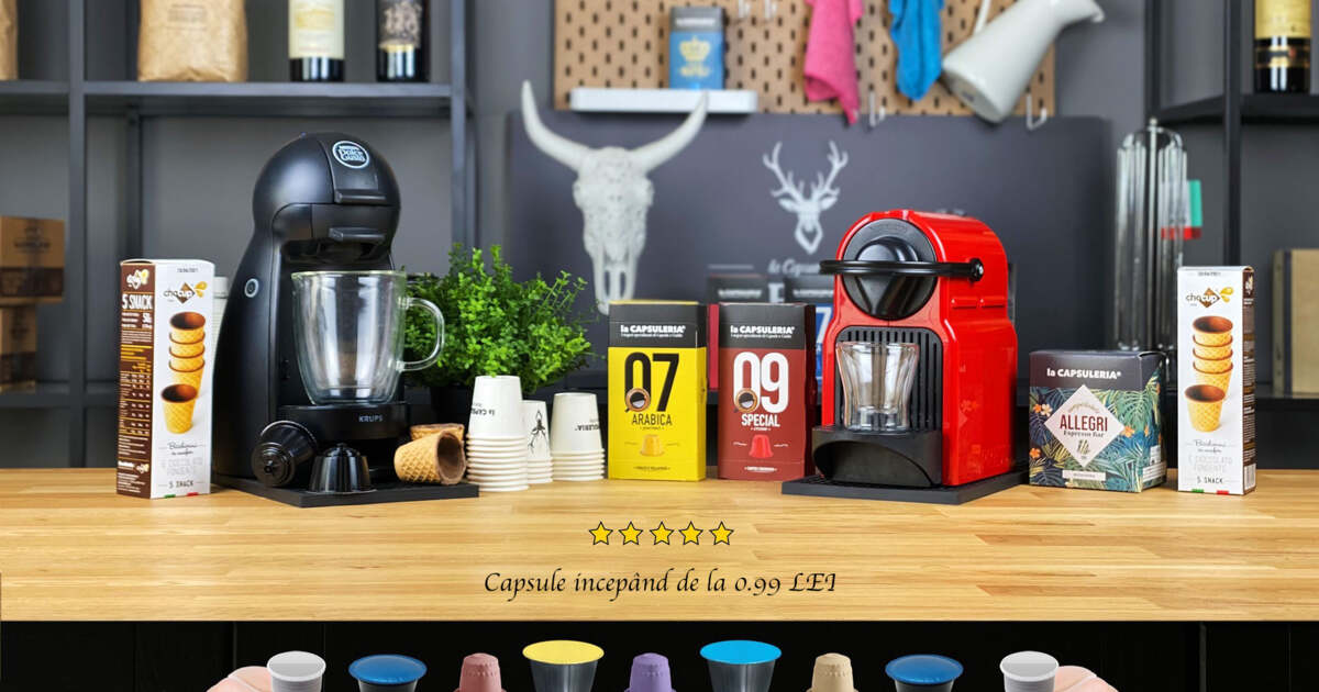La Capsuleria Oradea, magazin de cafea specializat în capsule și paduri ...