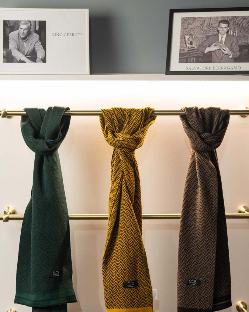 Colecția de fulare și eșarfe pentru bărbați, de la Couture for ...