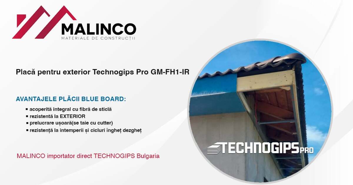 NOU la Malinco, NOU în România! Placa pentru exterior Blue Board Pro GM-FH1-IR, produs nou ...