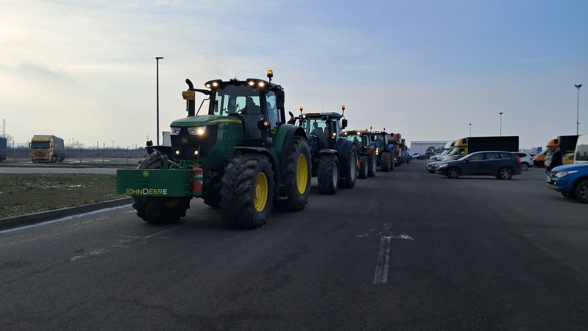 FOTO: Protest fermieri la Oradea 14.01.2024 - BIHON