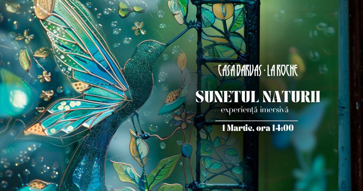 Păsări şi flori vor da viaţă expoziţiei „Sunetul Naturii” la Casa ...