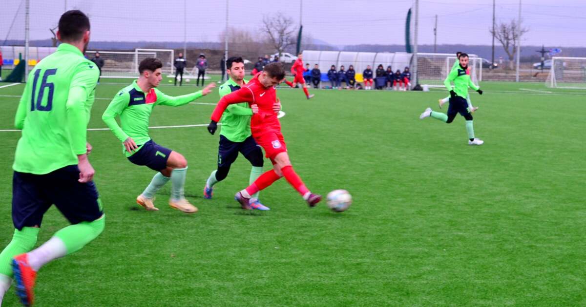 FC Bihor Oradea a pierdut duelul cu liderul din Liga 4 Timiș - BIHON