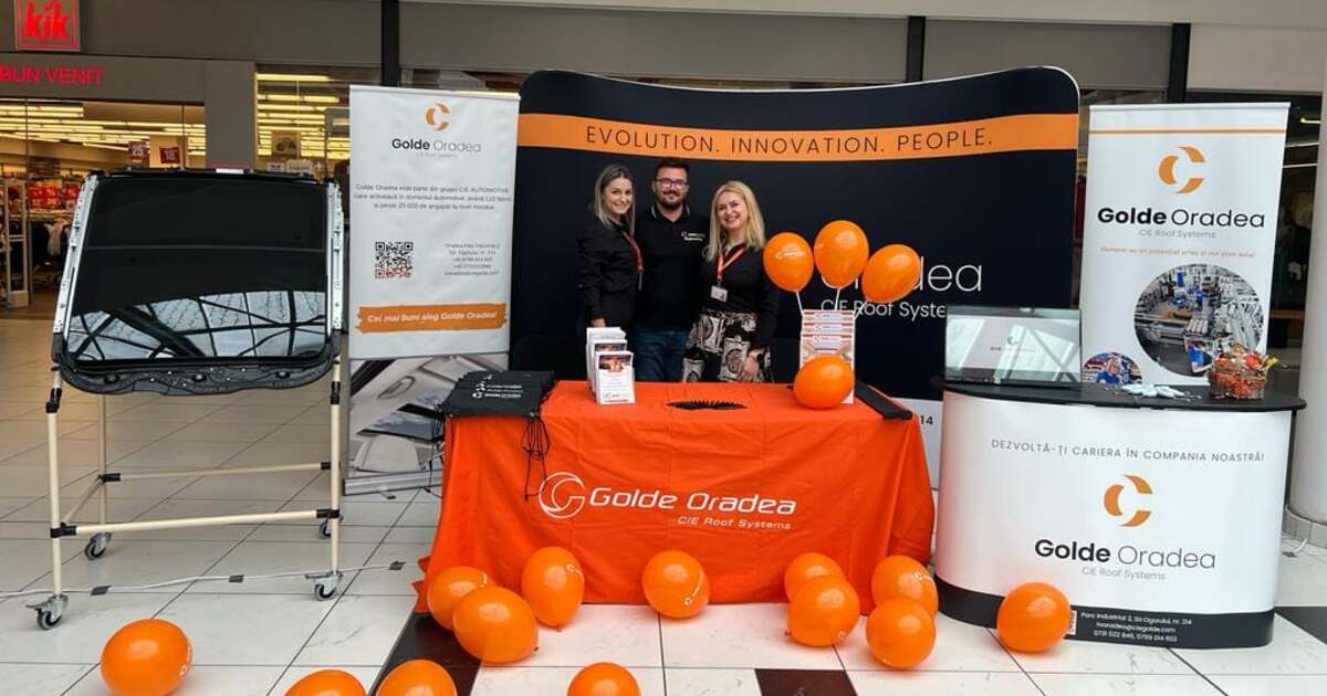 Compania Golde recrutează angajați la Oradea Job Expo - BIHON