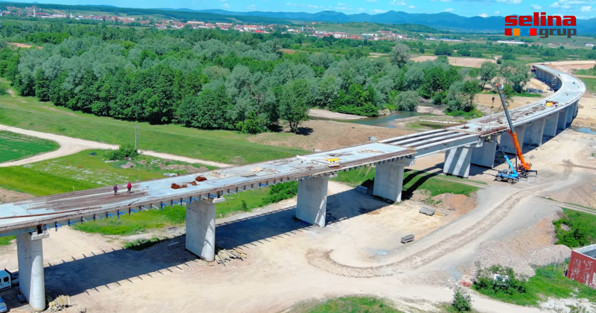 Centura Beiuș prinde contur. Imagini spectaculoase cu podul lung de 830 de metri - BIHON
