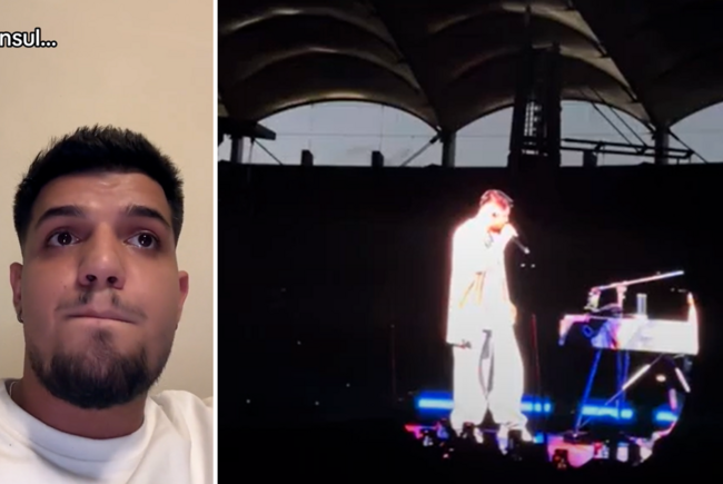 Manelistul Babasha huiduit la concertul trupei Coldplay în București ...