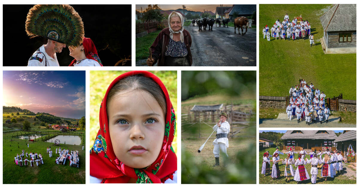 Fotografii din tabăra „De pe sate adunate – comorile Suciului”, expuse ...