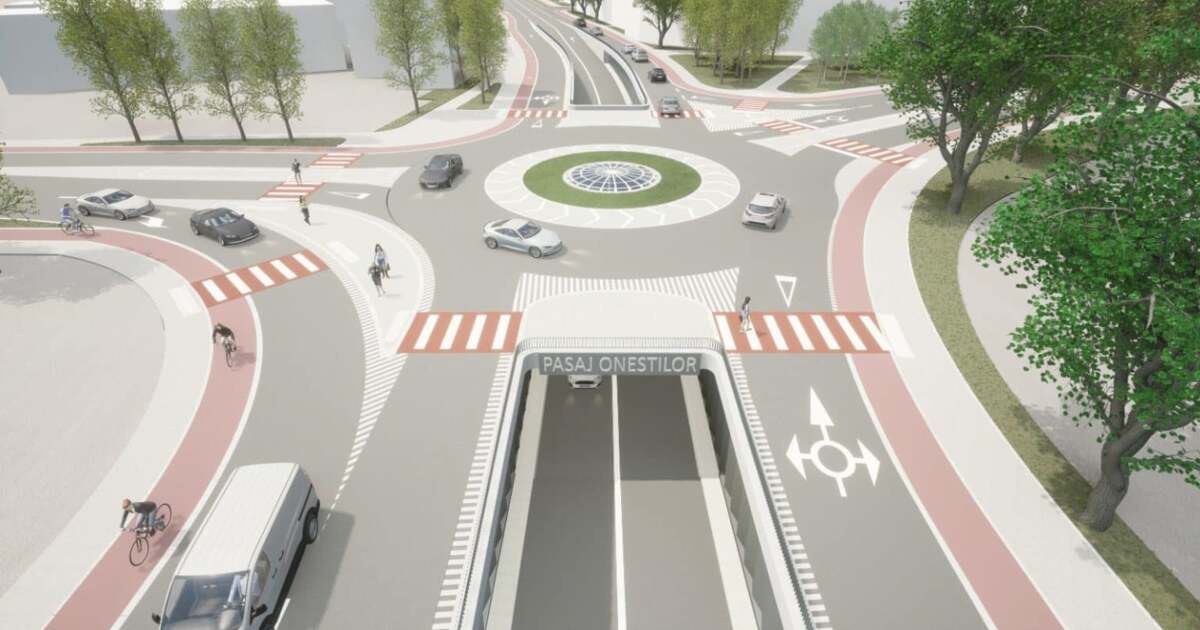 S-a desemnat constructor pentru pasajul subteran de la intersecția ...