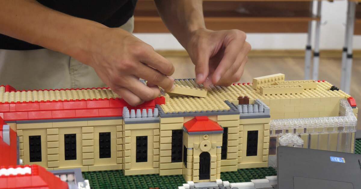 LEGO și istorie: Castelul Stubenberg, recreat de elevii din Săcueni - BIHON