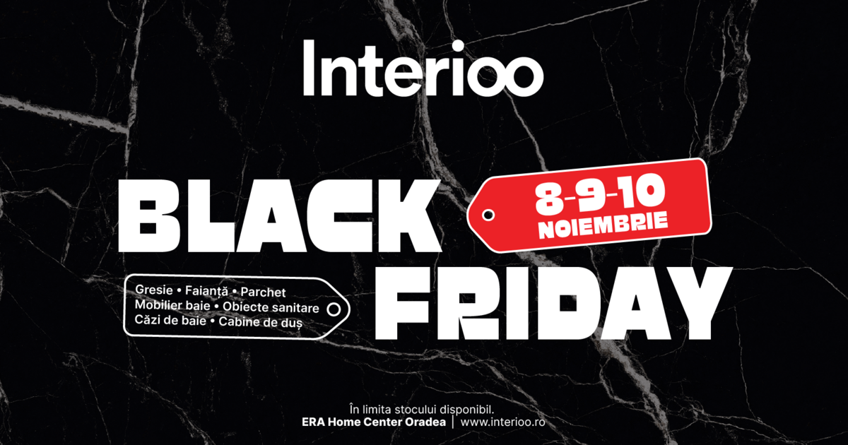 Black Friday la Interioo – cele mai mari reduceri din an pentru casa ta ...