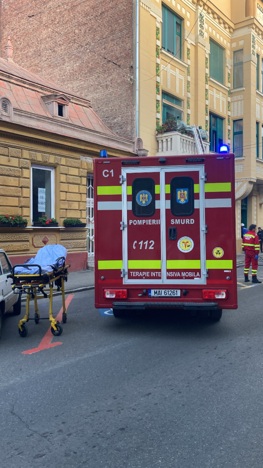 Foto: Incendiu în Oradea 08.11.2024 - BIHON