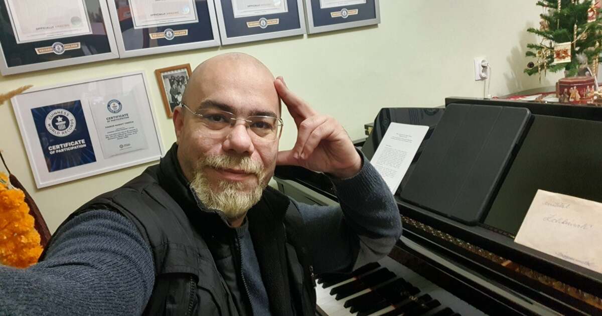 Thurzo Zoltan, pianistul cu patru recorduri Guinness, va susține la ...