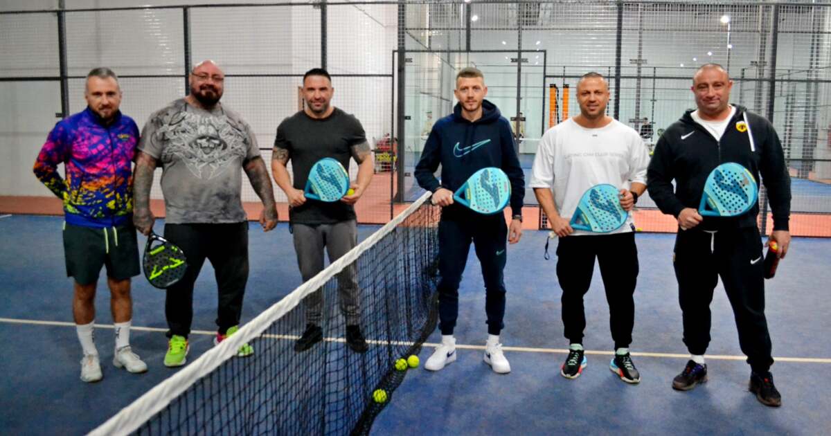 Campioni din patru sporturi diferite au jucat un meci demonstrativ la ...