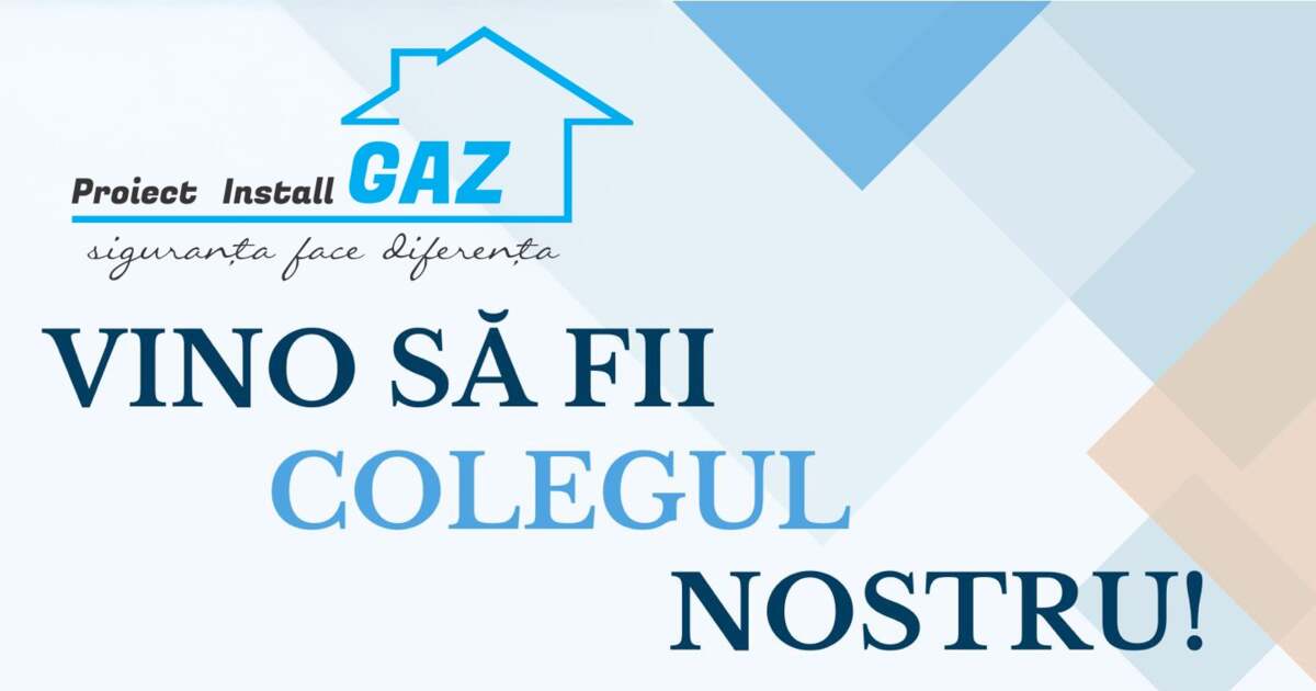 Proiect Install Gaz angajează instalator și ajutor de instalator în Oradea! - BIHON