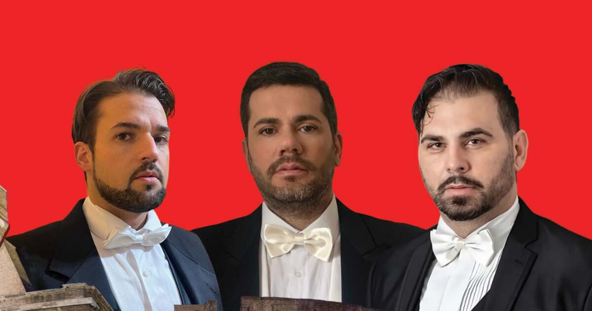 Tenorii Federico Veltri, Angelo Forte și Paulo Spagnolo aduc la Oradea ...