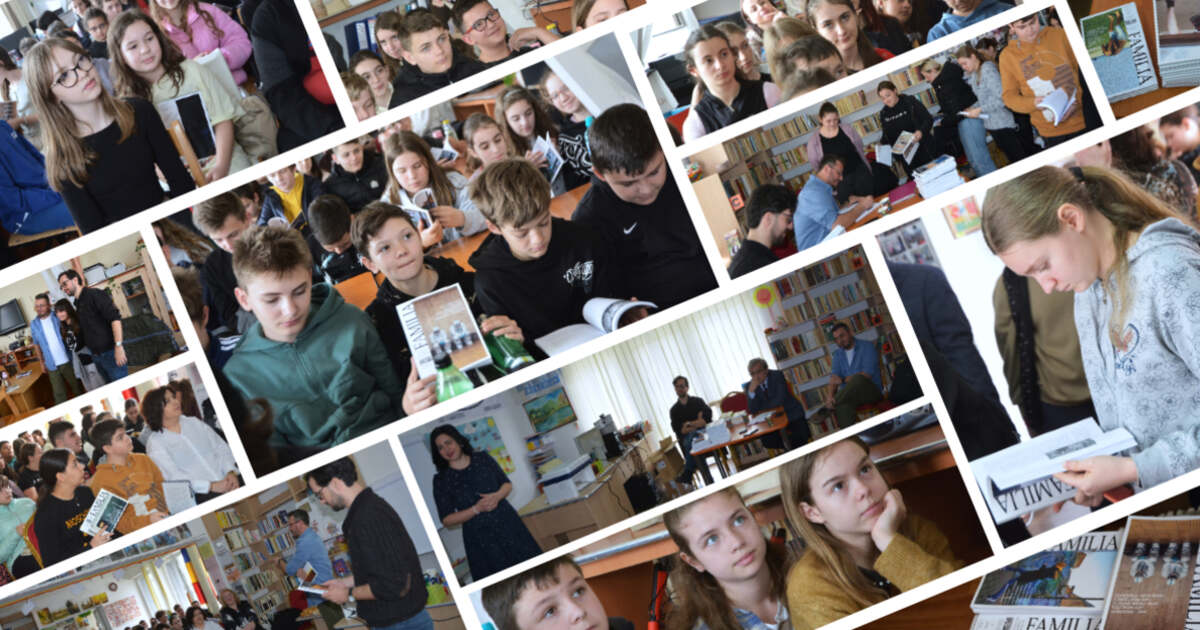 Elevii din Bratca și din Vadu Crișului s-au întâlnit cu redactorii ...