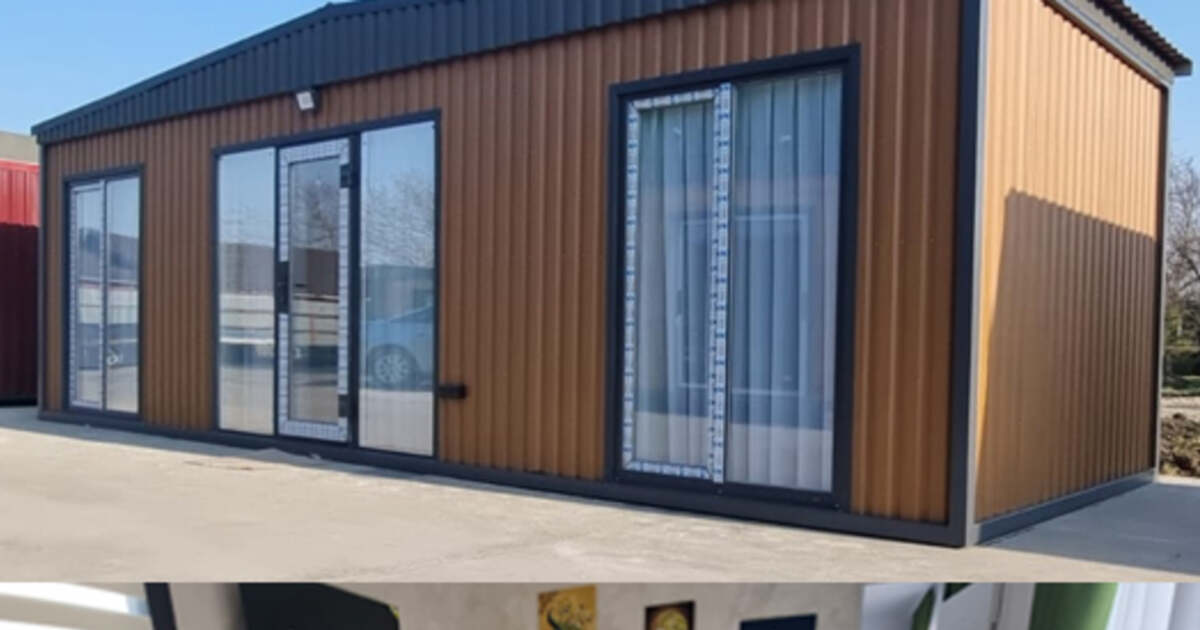 Descoperă TinyHouse Aurelia de la Stass Container Oradea, perfectă ...